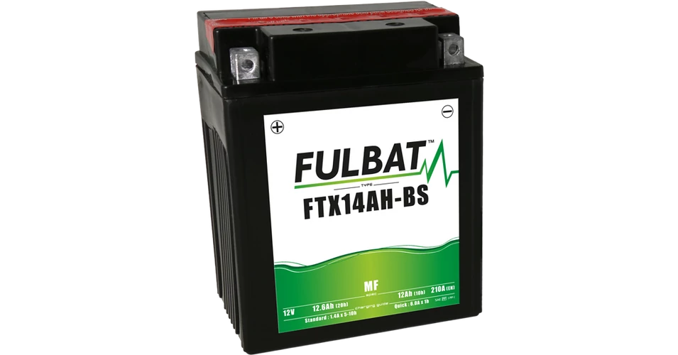 Fulbat GEL FTX14AH-BS (FB14-A2) 12V 14,7Ah 175A motorkerékpár ...