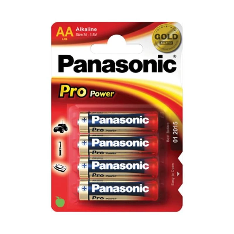 Panasonic Pro Power LR6/AA elem - 4db - Panasonic - Autó, motor ...